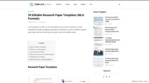 11 Best Word Research Paper Template Sites (2024) [FREE]