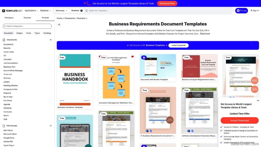 11 Best Word Business Requirements Document Template Sites