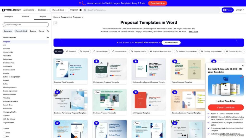 11 Best Word Proposal Template Sites (2024) [FREE]