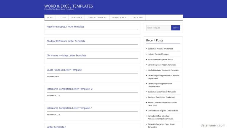 11 Best Word Letter Template Sites (2026) [FREE]