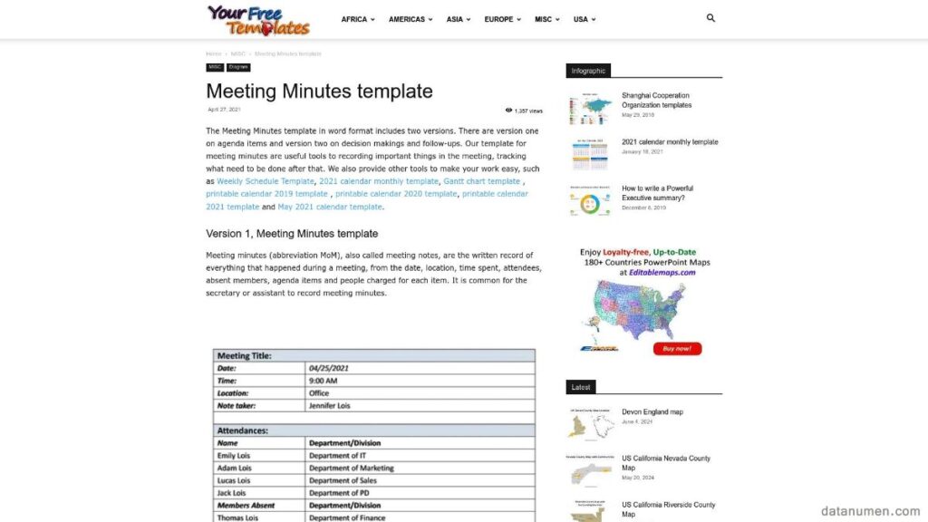 Шилдэг 11 үгийн хурлын тэмдэглэлийн загвар сайт (2024) [ҮНЭГҮЙ]