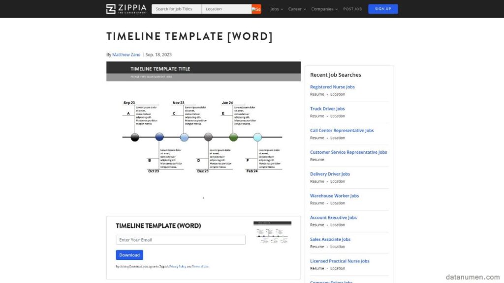11 Best Word Timeline Template Sites (2026) [FREE]