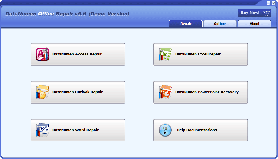 Repair Access, Excel, Outlook, PowerPoint & Word Files | DataNumen