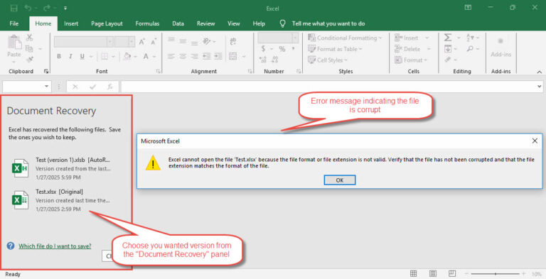 How to Recover Corrupted Excel File: Complete Guide (2025)