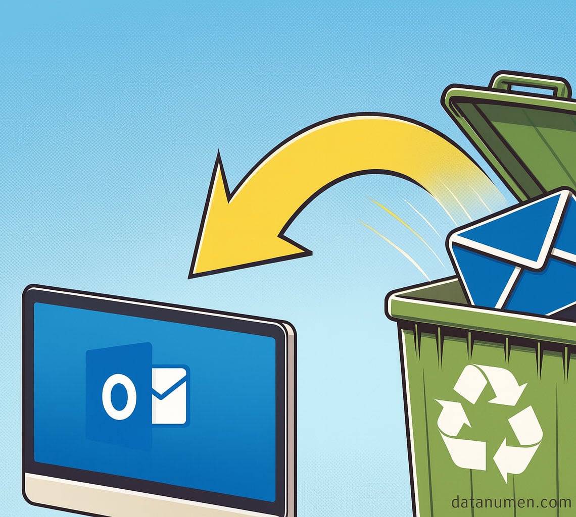 Sådan gendanner du slettede e-mails i Outlook: Guide til 2025