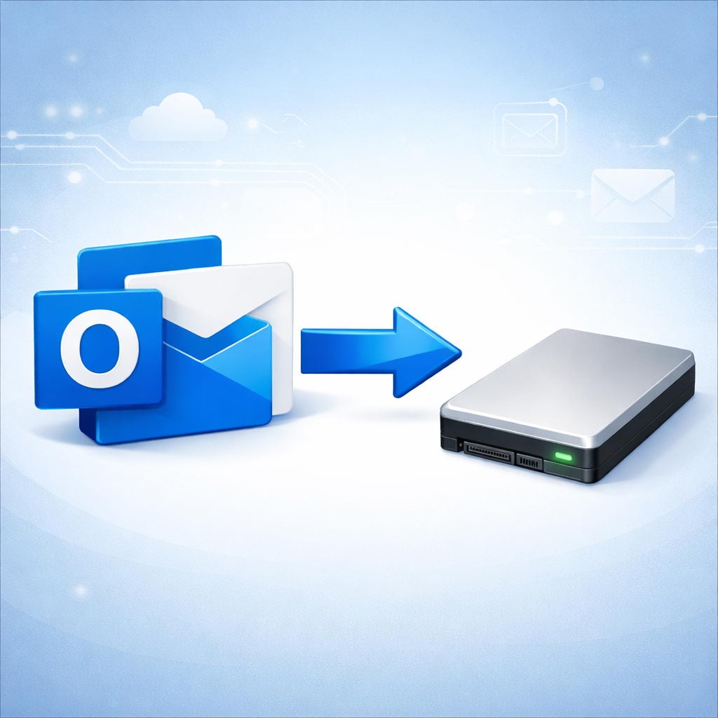 Sådan sikkerhedskopierer du Outlook-e-mails: Komplet guide [2026]