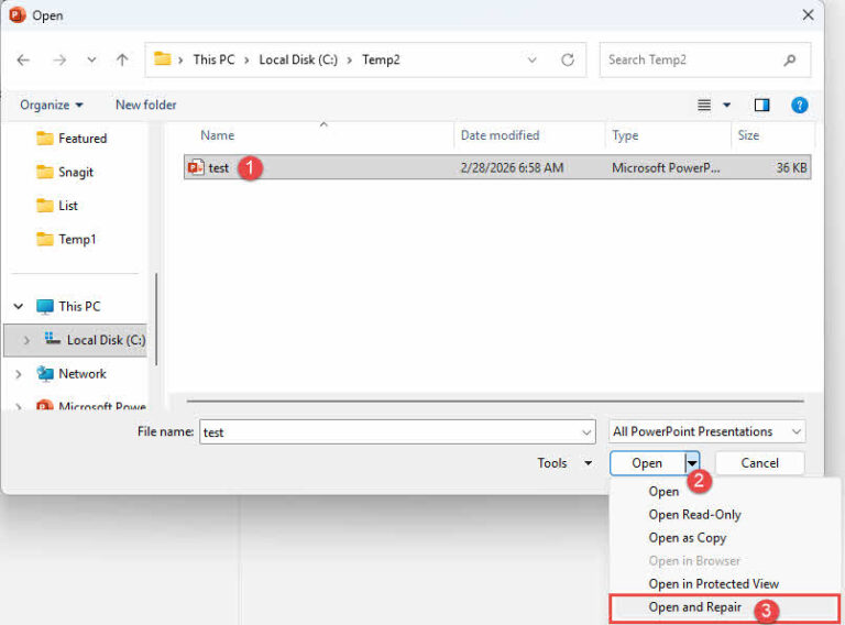 Repair PowerPoint File: Complete Guide [Free & Pro Fixes]