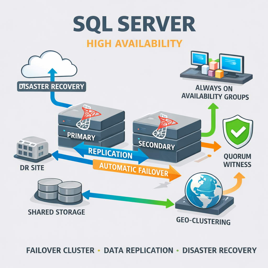 SQL Server High Availability Solutions: 2026 Guide for DBA